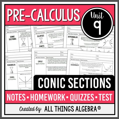 Pre Calculus Unit 5 Trigonometric Functions All Things Algebra®