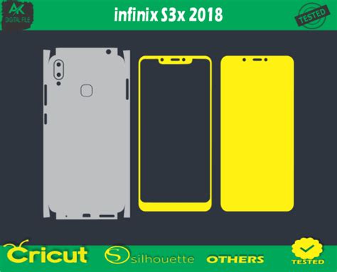 Infinix S X Skin Vector Template