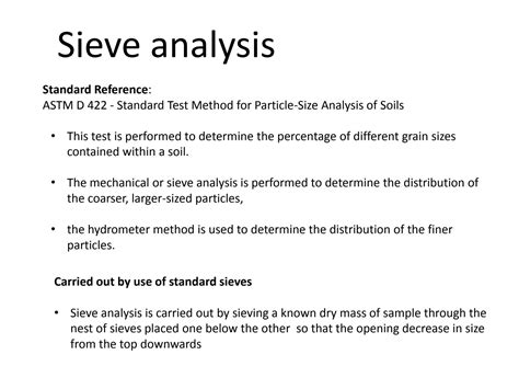 SOLUTION Lesson B Sieve Analysis Classification Of Soils Studypool
