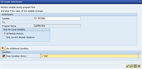 Abap Tip Note Abap Tip Find The Error Point In Standard Program