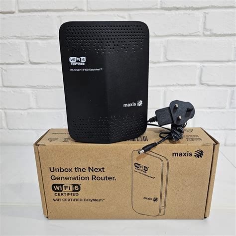 Maxis Wifi 6 Router Computers Tech Parts Accessories Networking On Carousell