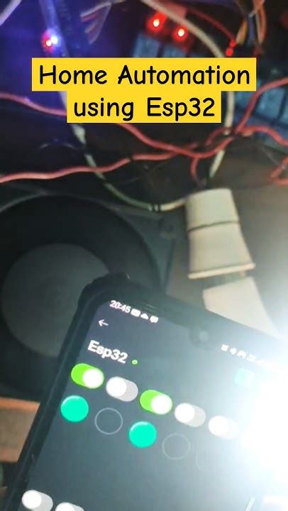 Home Automation Hobby Blynk Esp32project Esp32 Relay Android App Youtube