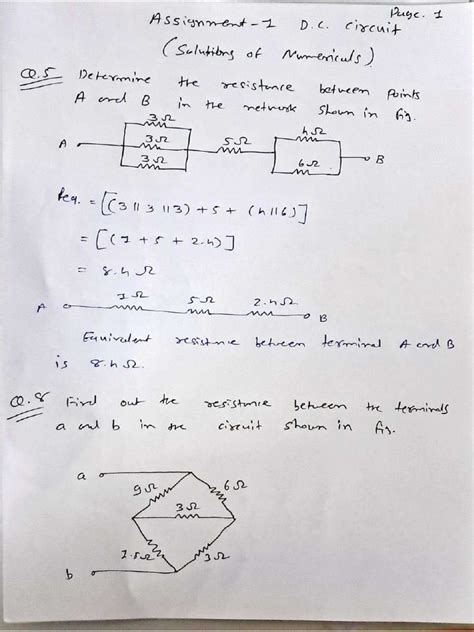 assignement 1 numerical solution pdf