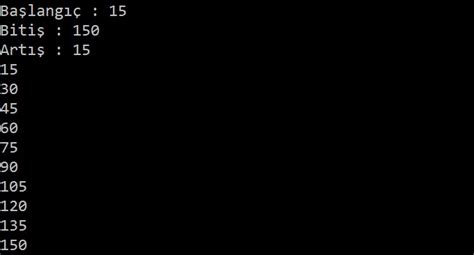 C Basit Örnekler Tasarım Kodlama