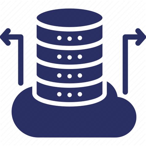 data share datasets network server server server share icon