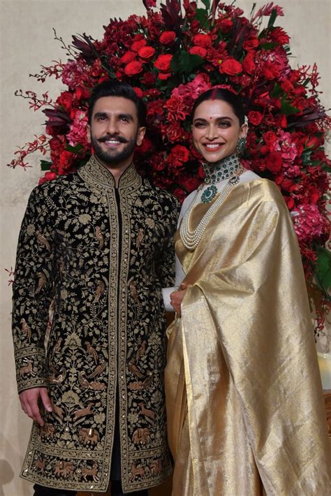 Deepika Padukone S Wedding Dress Popsugar Fashion Uk