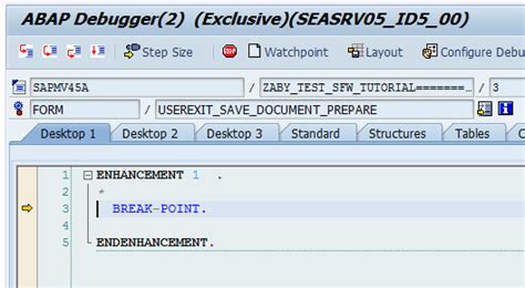 switch framework a simple demo on creation and u sap community