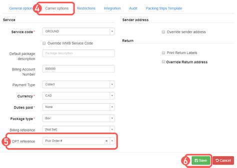 failed to generate label shipment references the billing preference
