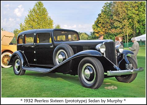 Automotive History And Vintage Review 1932 Peerless V16 Prototype