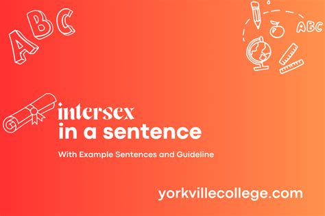 How To Use Intersex In A Sentence Easy Examples