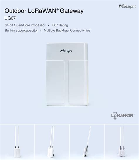 Ug67 Outdoor Lorawan Gateway Ukiot
