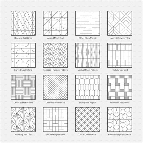 Square Floor Tile Layout Patterns