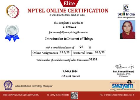 alzeena a on linkedin nptel learningneverstops nptel upskilling