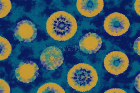 A Beautiful Textile Pattern Textile Symphony A Journey Of Fabric Stock Illustration