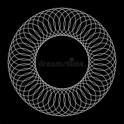 Op Art Pattern Rotation Illusion Stock Vector Illustration Of Modern Backdrop 76878945