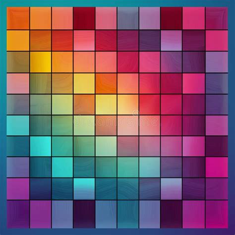 Designing Alternating Color Squares In A Grid Pattern Damask Stock