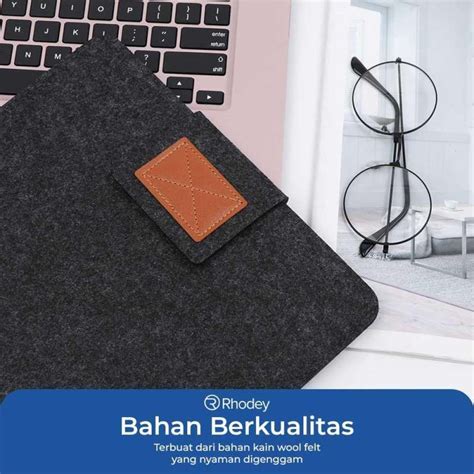 Jual Sleeve Case Laptop Felt Da Laptop Macbook Sleeve Anti Pelindung Cassing Cover Leptop