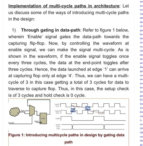 Digital Logic Multicycle Path Electrical Engineering Stack Exchange