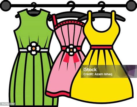 옷 건조 와이어 벡터 컬러 아이콘 디자인 앙상블 및 유행 기호 의류 및 의상 기호 패션 쇼 및 전시회 스톡 일러스트레이션 의류