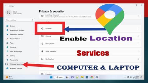 How To Enable Or Disable Location Services In Windows 11 Laptop Or Computer Laptop Me Gps Kaise