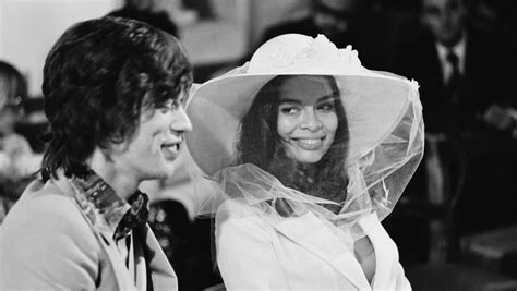 Great Outfits In Fashion History Bianca Jaggers Ysl Wedding Suit