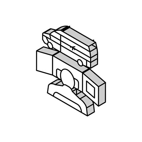 Ambulance Dispatch Isometric Icon Vector Illustration 39304263 Vector