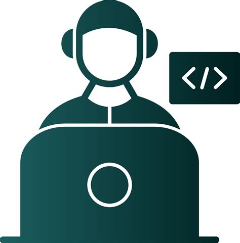 Programmer Vector Icon Design Vector Art At Vecteezy