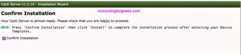 Install And Configure Cacti On Ubuntu ComputingForGeeks