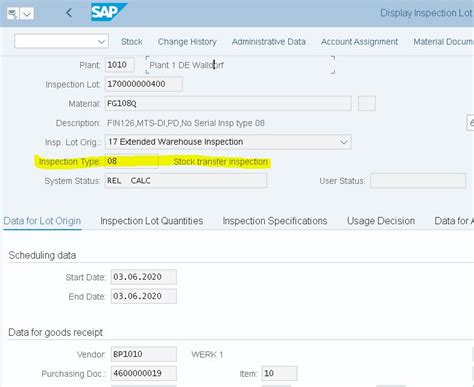 Simplification With Quality Inspection In Embedded Sap Community