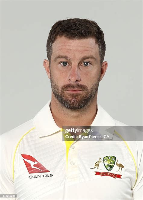 Matthew Wade Of Australia Poses During The Australia Test Team News