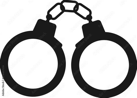 Image Vectorielle Stock 수갑 일러스트 디자인 Adobe Stock