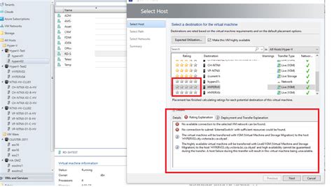 The Case Of Not Being Able To Migrate Between Hyper V Clusters Using