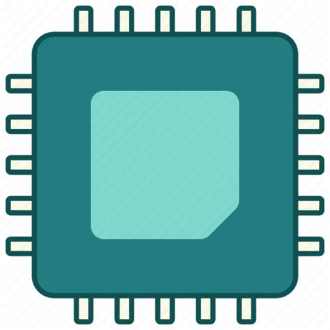 Processor Chip Microchip Circuit System Computer Hardware