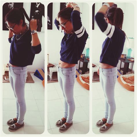 Shoes 580494 Cute Girl And Jeans On