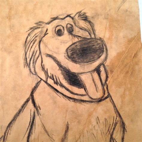 Dug From Up Sketch By Aztecwolf96 On Deviantart