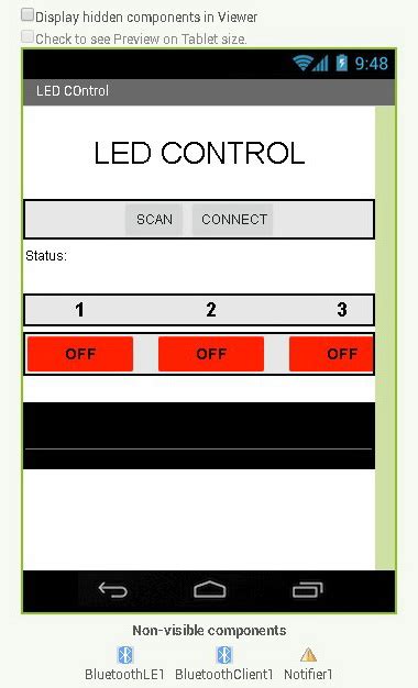 Arduino HM 10 And App Inventor 2 Adding A Slider Martyn Currey