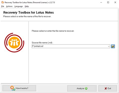 Screenshots Lotus Notes