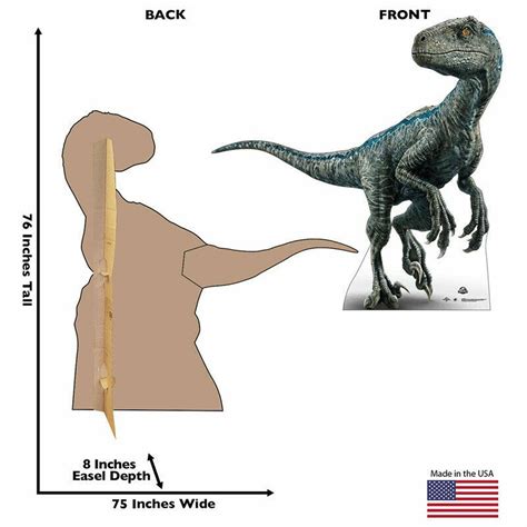 Velociraptor Size Compared To Human