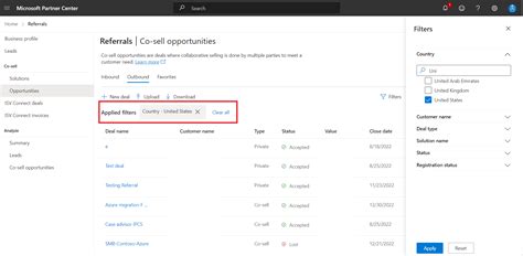 new user experience in referrals partner center microsoft learn
