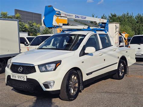 고소작업차 동해기계항공 1톤