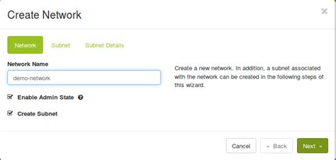 Cloudandheat Create A Network In Openstack Network Topology