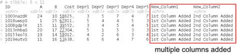 How To Add A Column To A Dataframe In R With Tibble And Dplyr