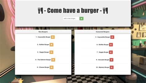 Github Fancystacksham Borger 🍴crud Full Stack App Using Node Mysql And Handlebars