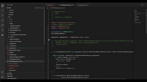 How To Use Keychain In Ios With React Natives Turbo Modules Without