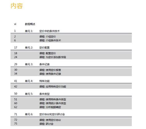 中文版 sap s4 sd模块官方标准教材 sap s4hana 销售 定价 s4620 zh col08 共99页 2018年编著 pdf版