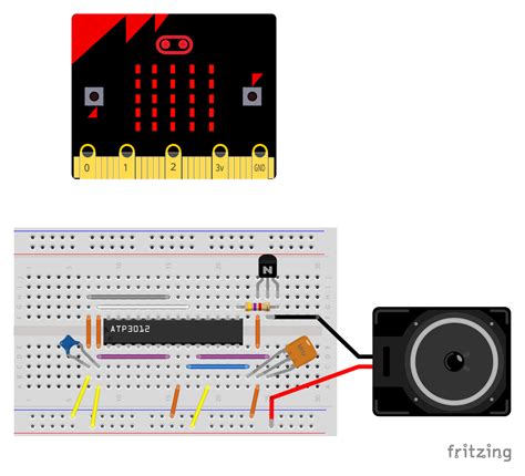 Micro Bit【マイクロビット】音声合成lsi「atp3012」でおしゃべり Micro Bit Lab 【マイクロビット】