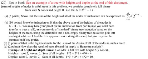 Solved Not In Book See An Example Of A Tree With Chegg