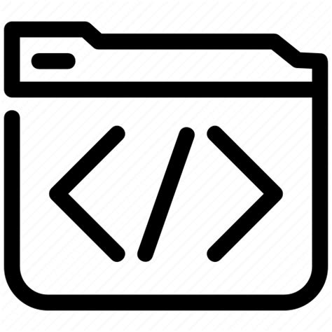 Coding Code Technology Digital Information Data Icon Download On