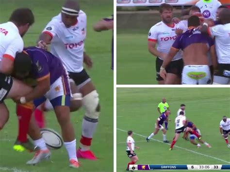 Watch Springbok Centre Frans Steyn Gets Smashed In The Currie Cup Planetrugby