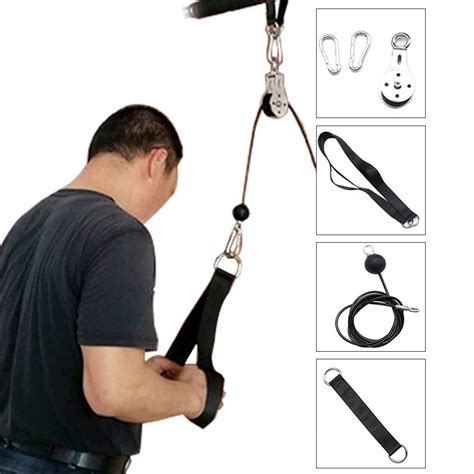 Fitness Pulley System Fitness Diy Pulley Cable Mac Vicedeal